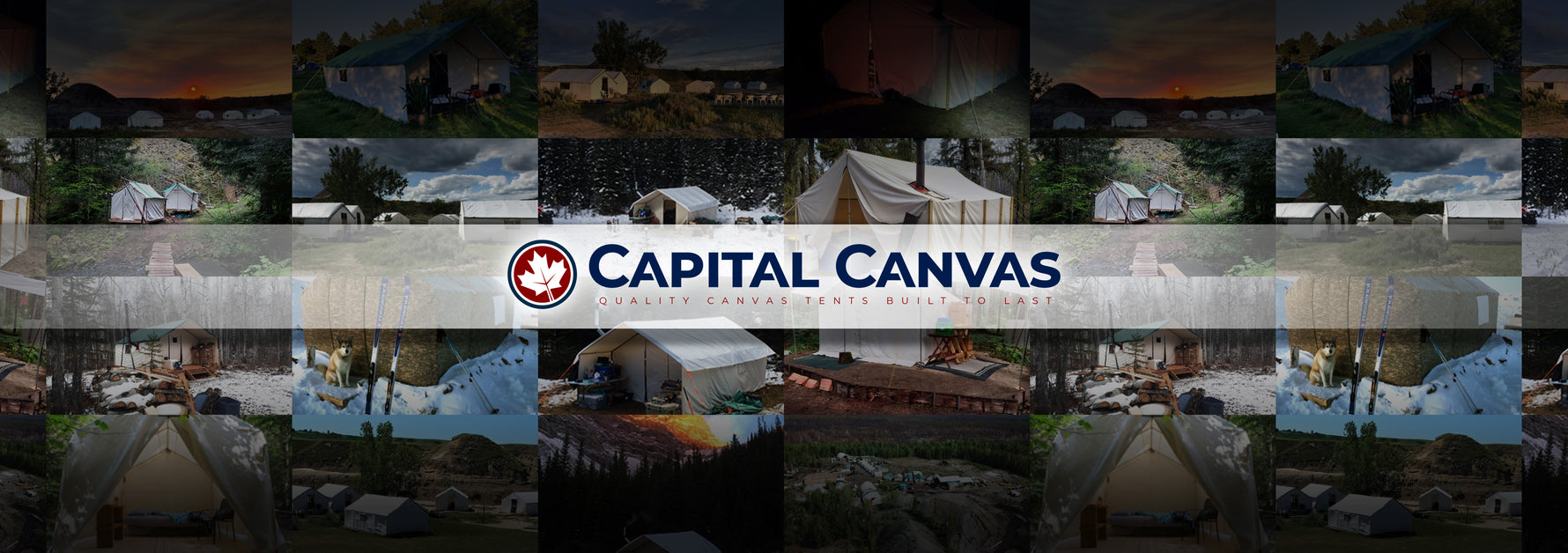 Canvas Wall Tent Gallery – Capital Canvas